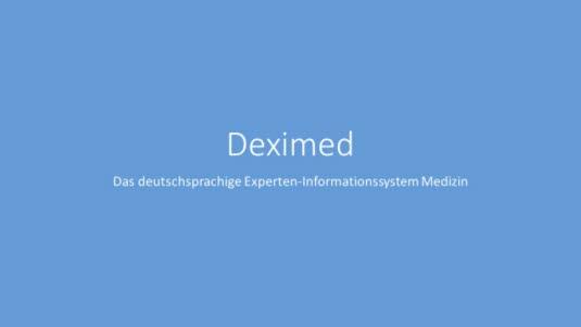 Deximed: Die neue Medizin-Enzyklopädie im Internet - NHI.no